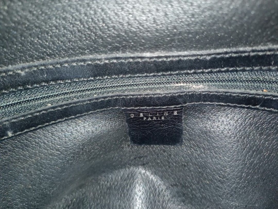 Celine acadam vintage half moon bag, Luxury, Bags & Wallets on Carousell