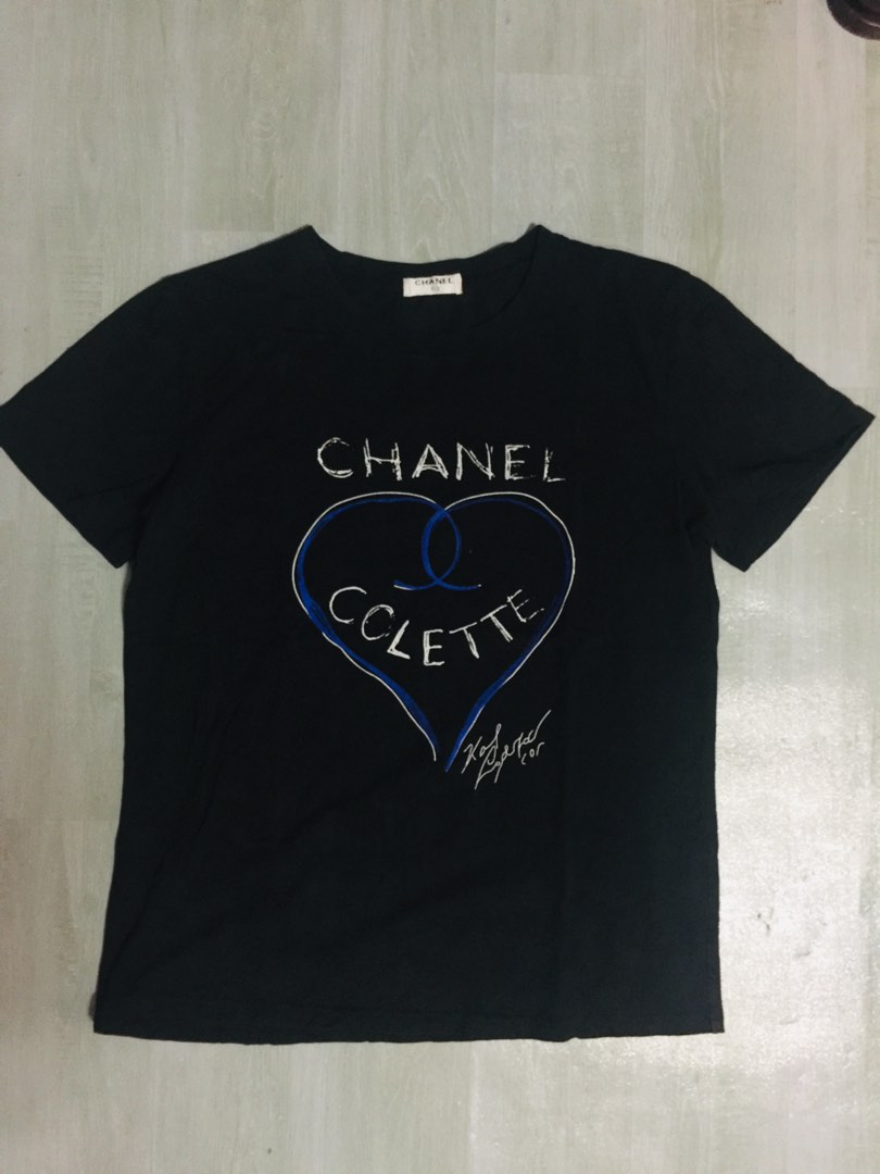 Chanel colette tee, Luxury, Apparel on Carousell