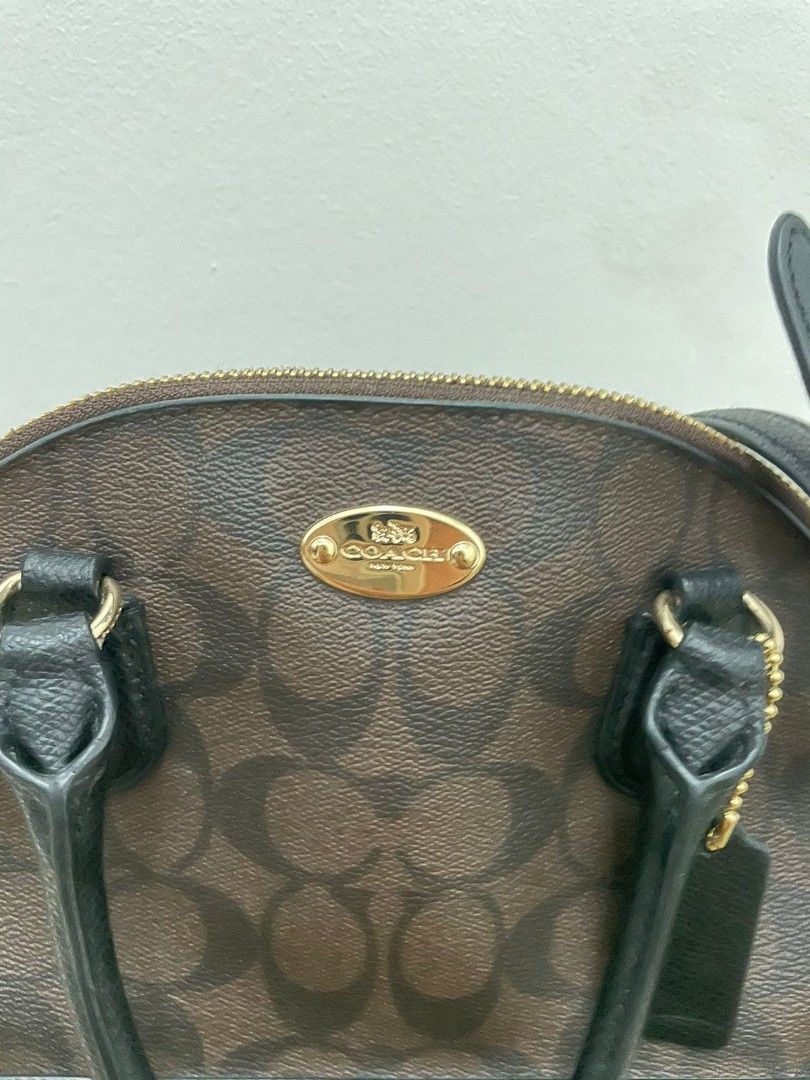 Coach dome, Fesyen Wanita, Tas & Dompet di Carousell