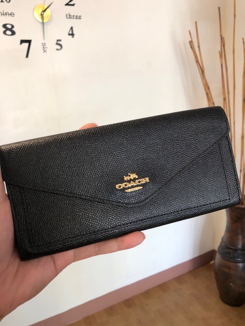 Coach Envelope Wallet, Luxury, Bags & Wallets on Carousell