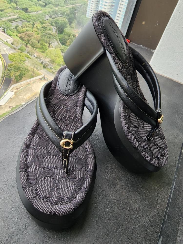 Coach Platform, Luxury, Sneakers & Footwear on Carousell