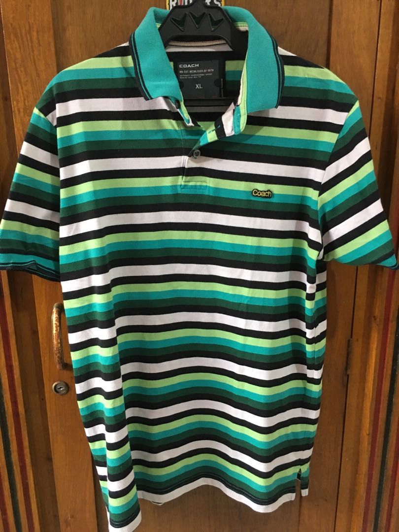 Coach Polo Shirt, Men's Fashion, Tops & Sets, Tshirts & Polo Shirts on ...