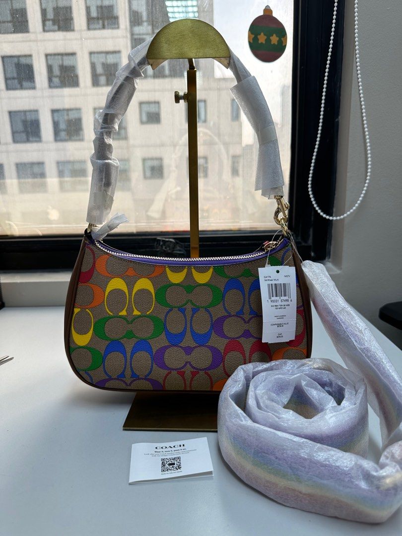 Coach Terri Rainbow Crossbody, Luxury, Bags & Wallets on Carousell