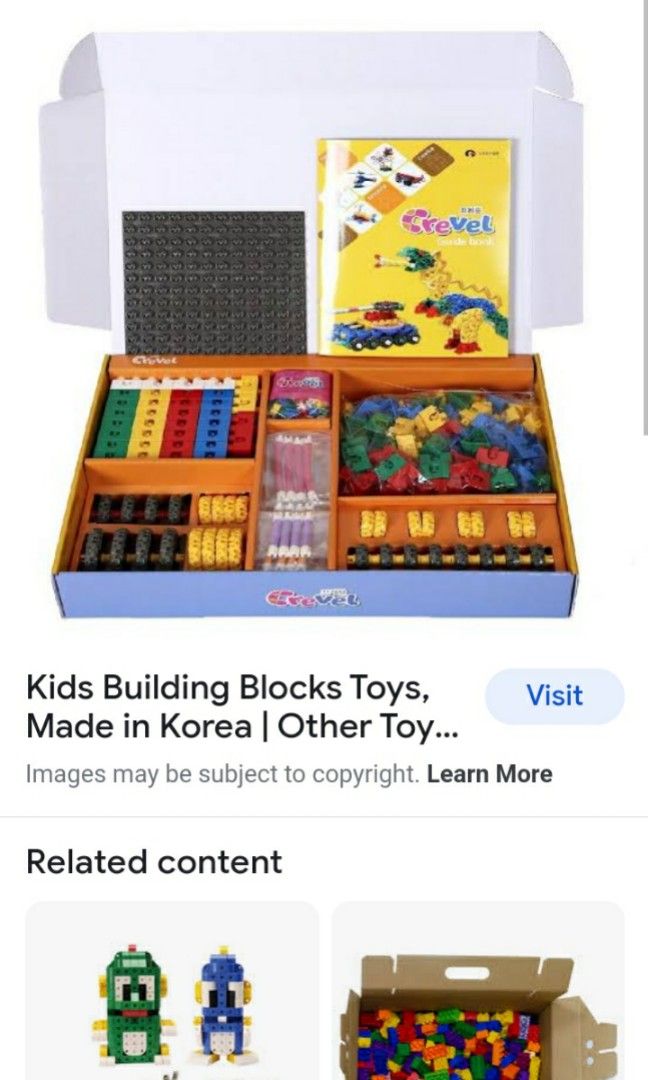 Crevel building blocks, Hobbies & Toys, Toys & Games on Carousell