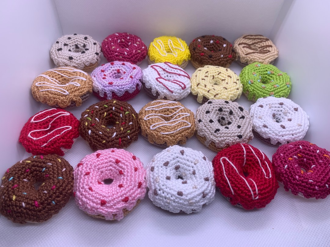 Crochet - Donuts, Hobbies & Toys, Stationery & Craft, Handmade Craft on ...
