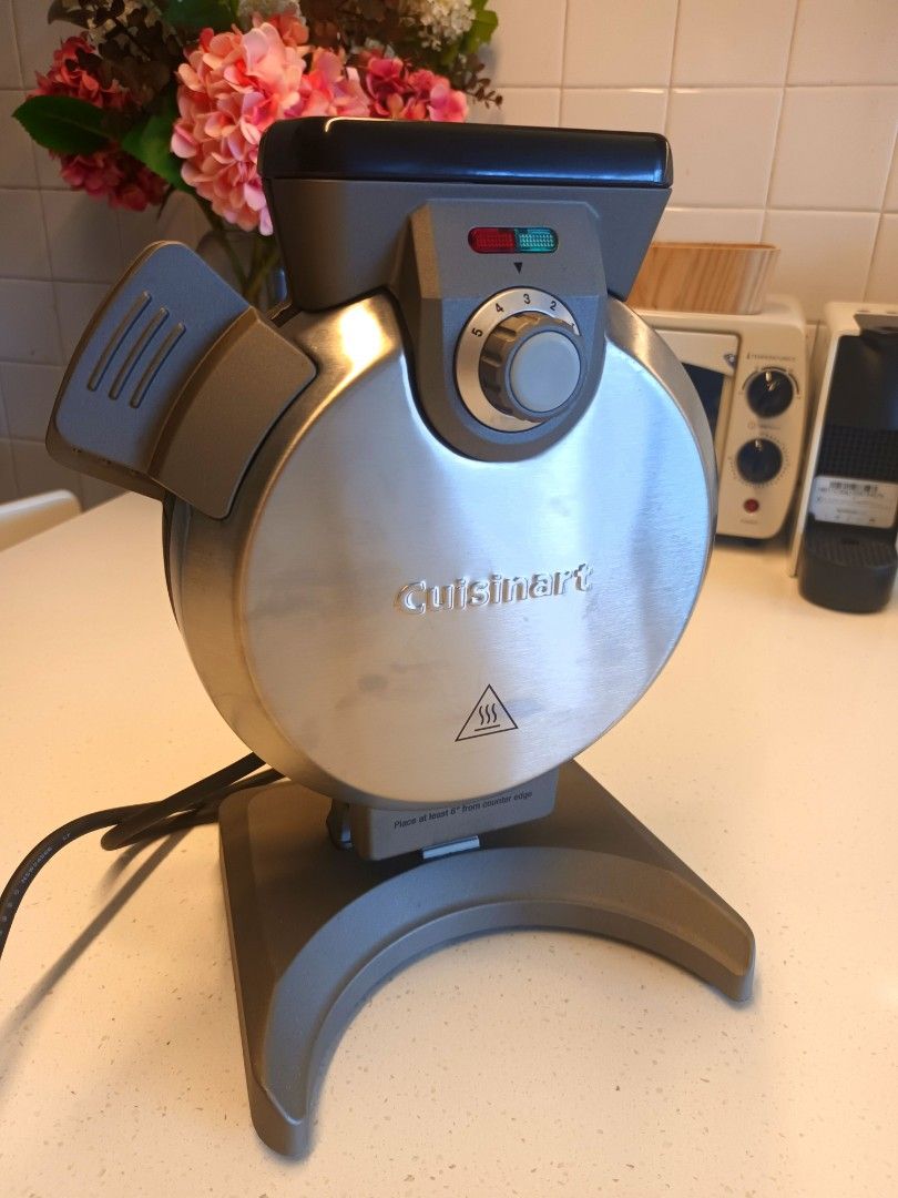 Cuisinart Waffle Maker (vertical), Furniture & Home Living, Kitchenware ...