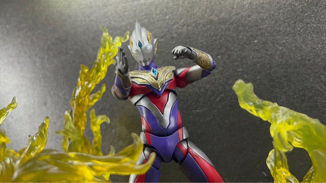 Custom painted figure rise standard ultraman trigger, Hobbies & Toys ...