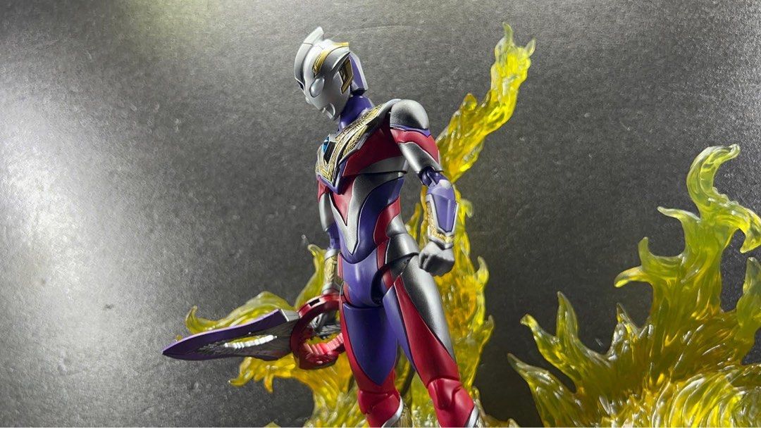 Custom painted figure rise standard ultraman trigger, Hobbies & Toys ...