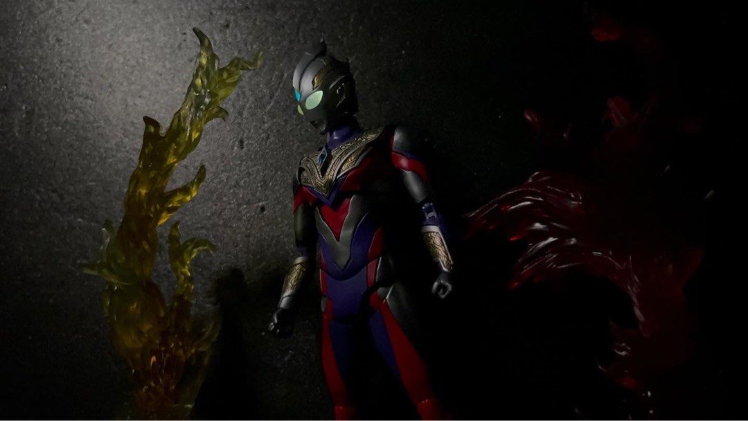 Custom painted figure rise standard ultraman trigger, Hobbies & Toys ...