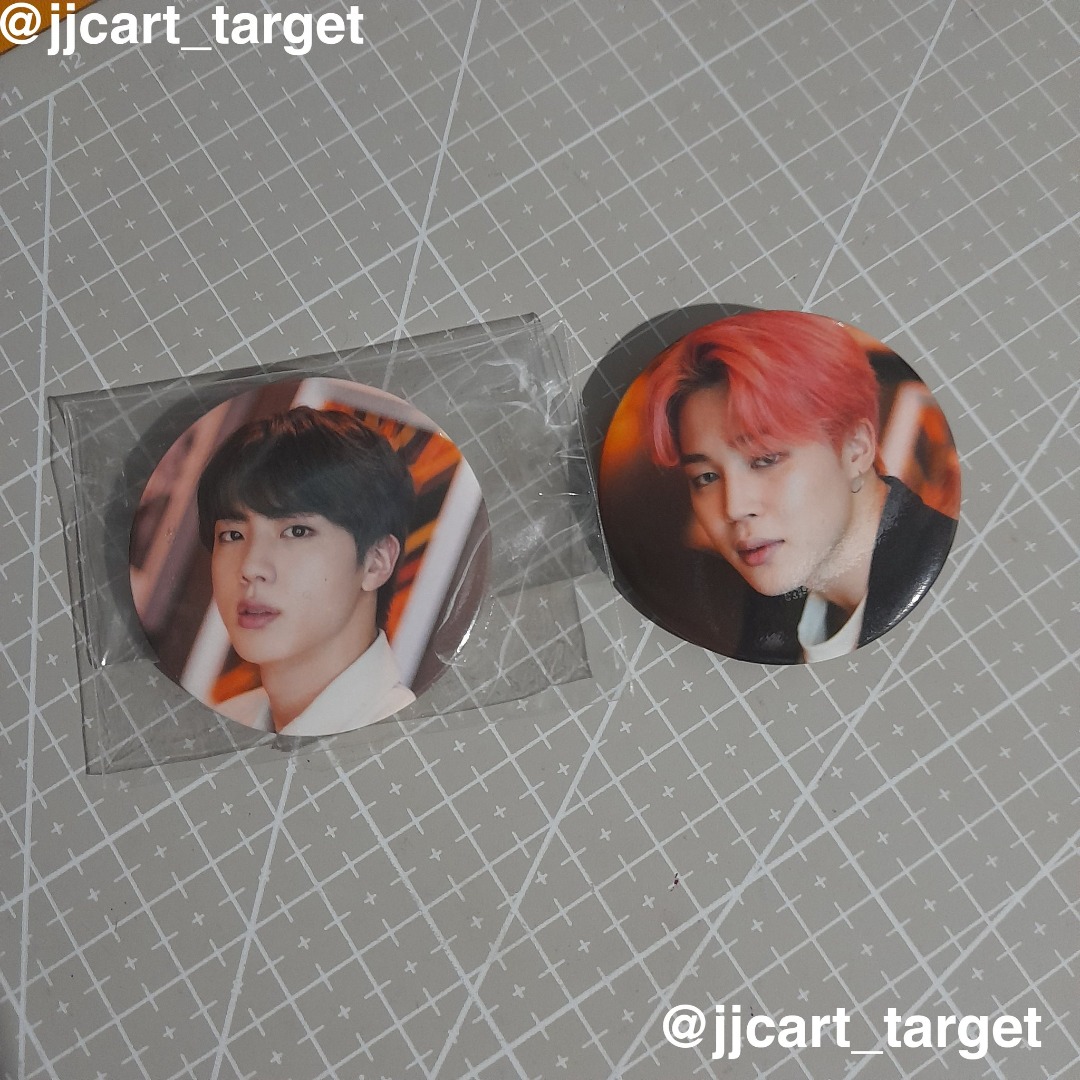 Dicon Japan Special Edition - Jin & Jimin pin badge, Hobbies & Toys, Memorabilia & Collectibles ...