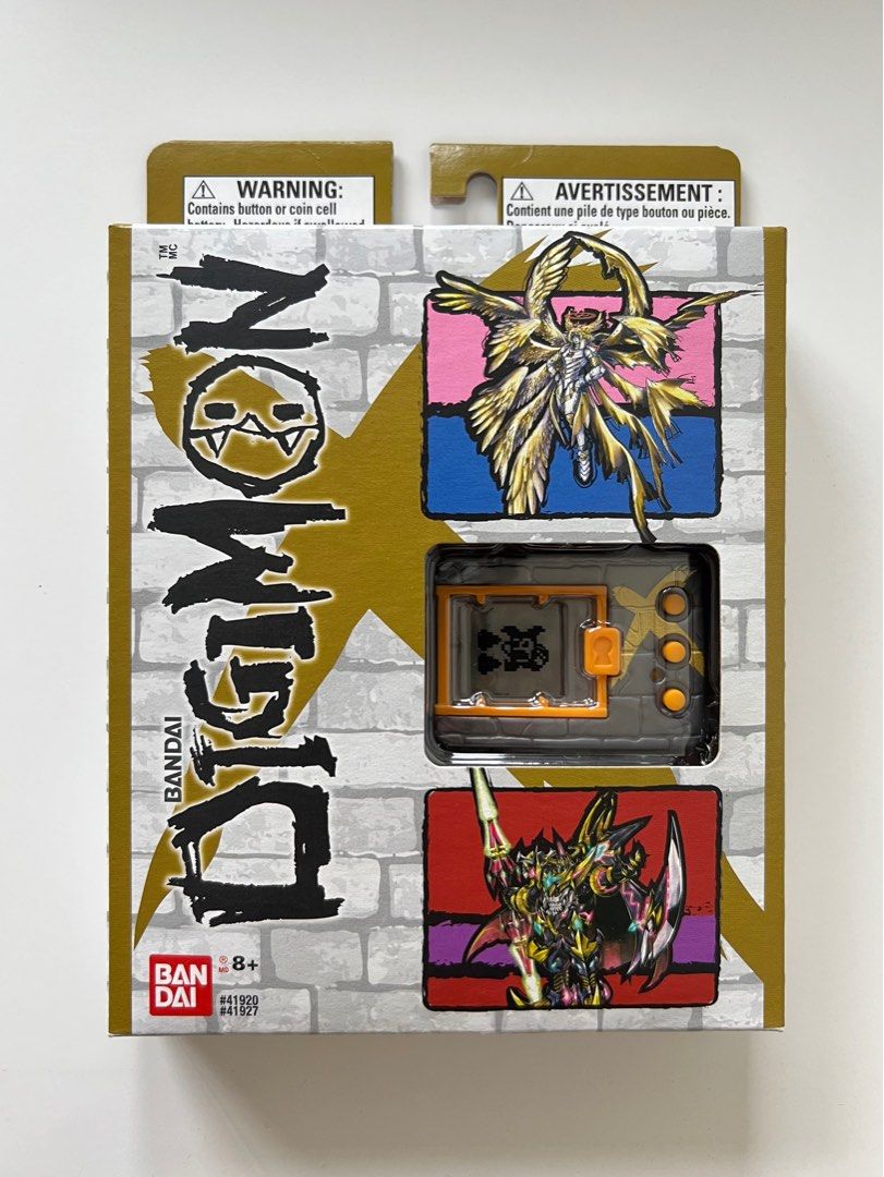 Digimon X (Metallic Grey & Gold), Hobbies & Toys, Toys & Games on Carousell