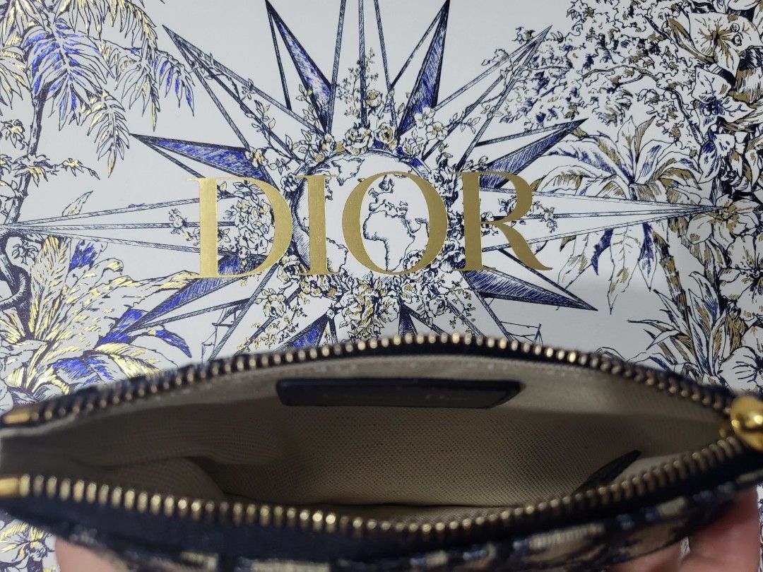 Dior coin pouch, Luxury, Bags & Wallets on Carousell