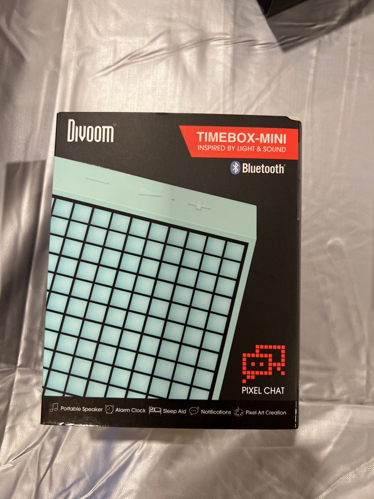 Divoom Timebox-mini, Audio, Soundbars, Speakers & Amplifiers on Carousell