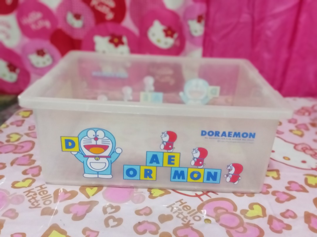 DORAEMON BOX ORGANIZER, Hobbies & Toys, Toys & Games on Carousell