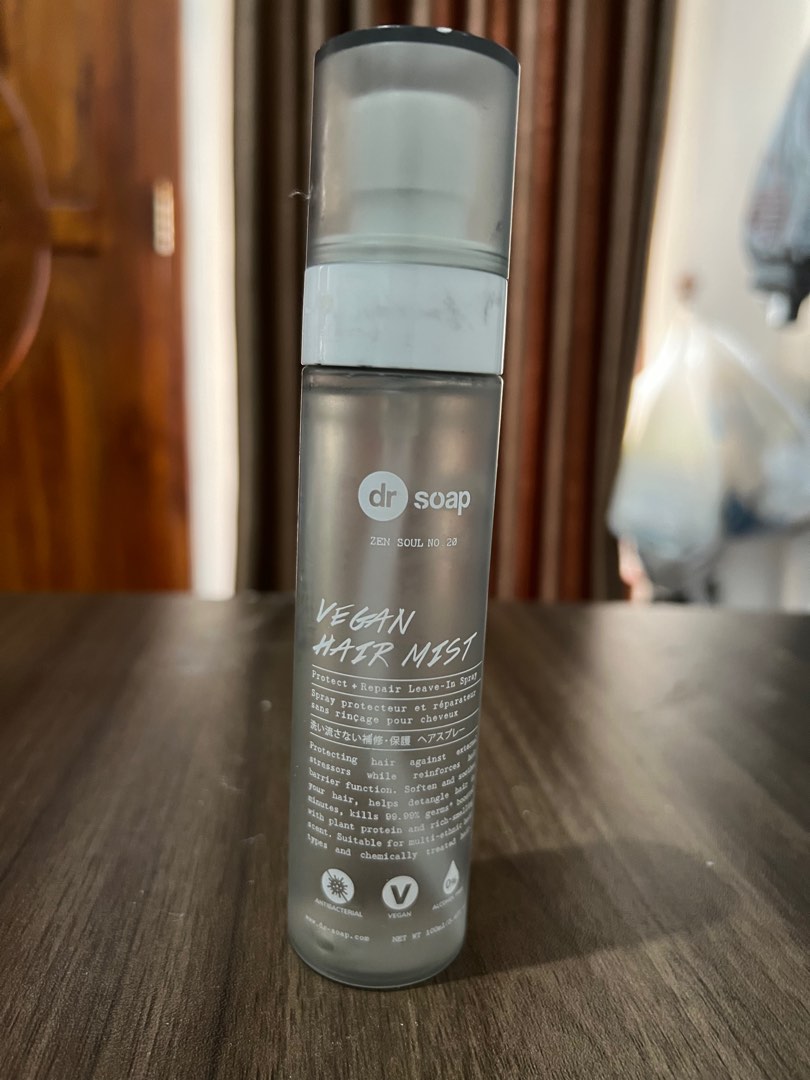 dr soap vegan hair mist, Kesehatan & Kecantikan, Perawatan Rambut di ...