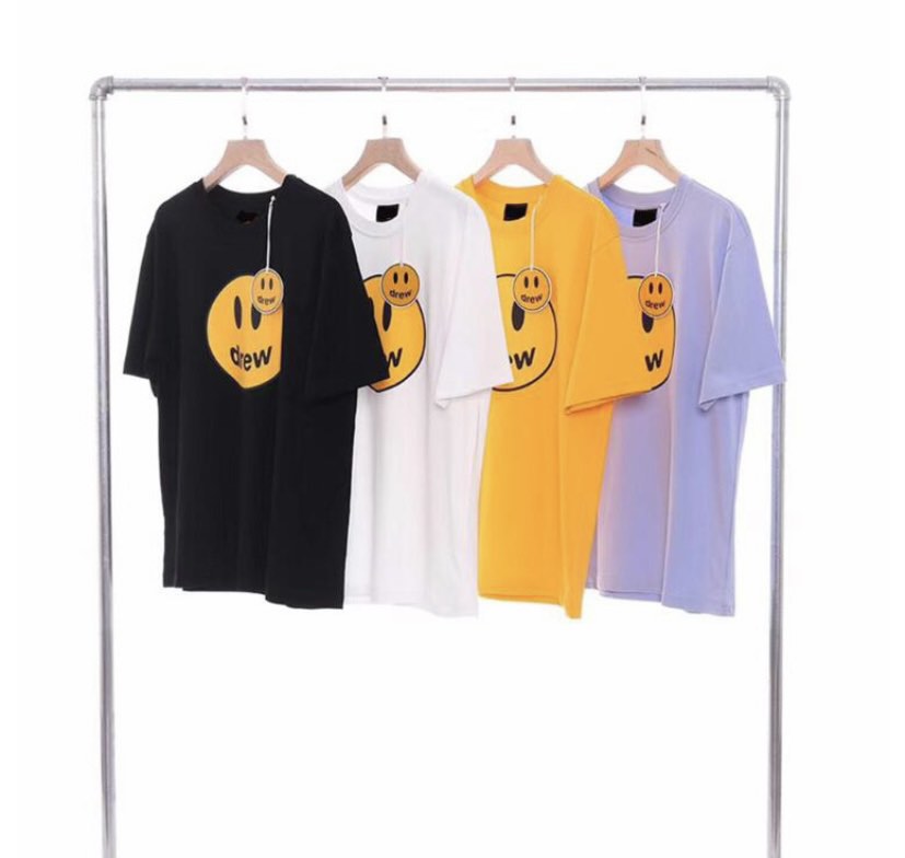 Drew Smiley Tee, Men's Fashion, Tops & Sets, Tshirts & Polo Shirts on ...