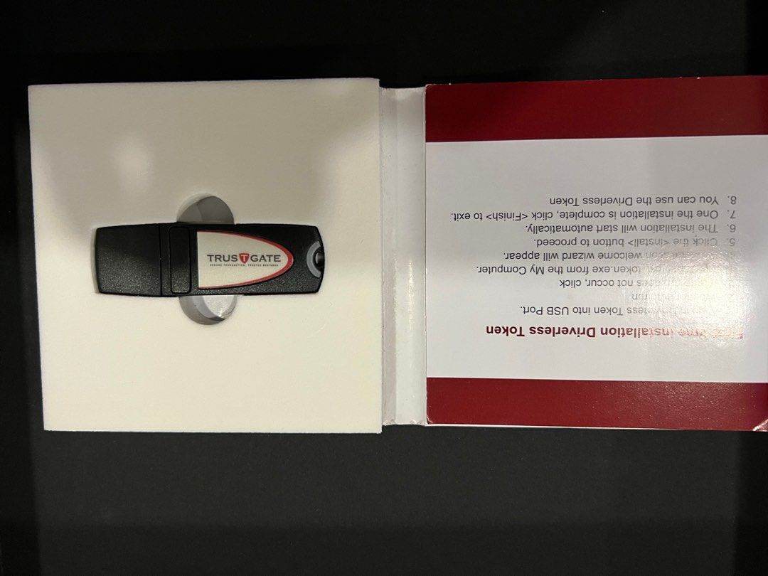 Driveless USB token trust gate business, Computers & Tech, Parts ...