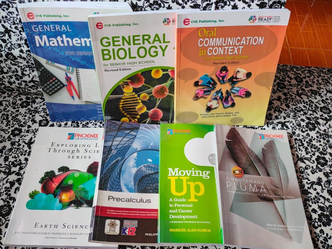 EAC Cavite SHS uniform and books g11, Hobbies & Toys, Books & Magazines ...