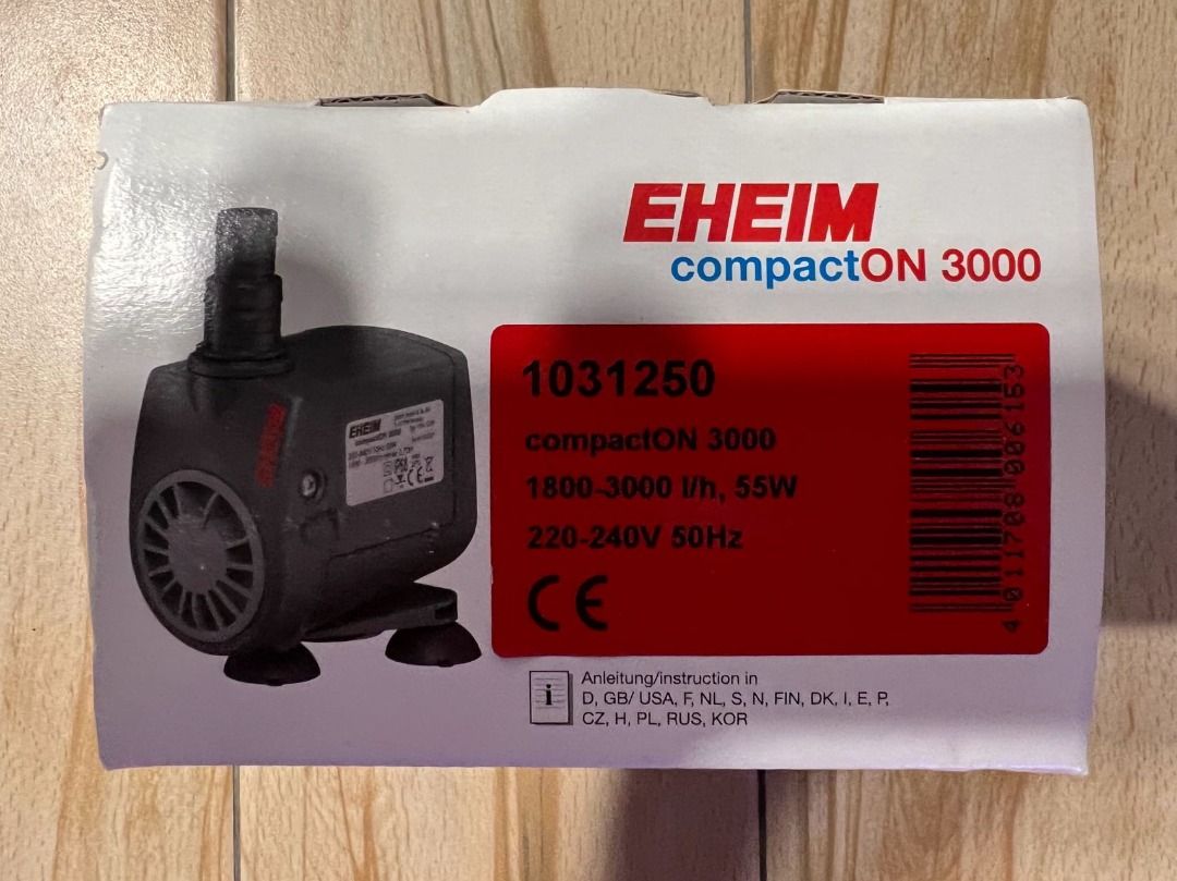 EHEIM compactON 3000 Pump, Pet Supplies, Homes & Other Pet Accessories ...