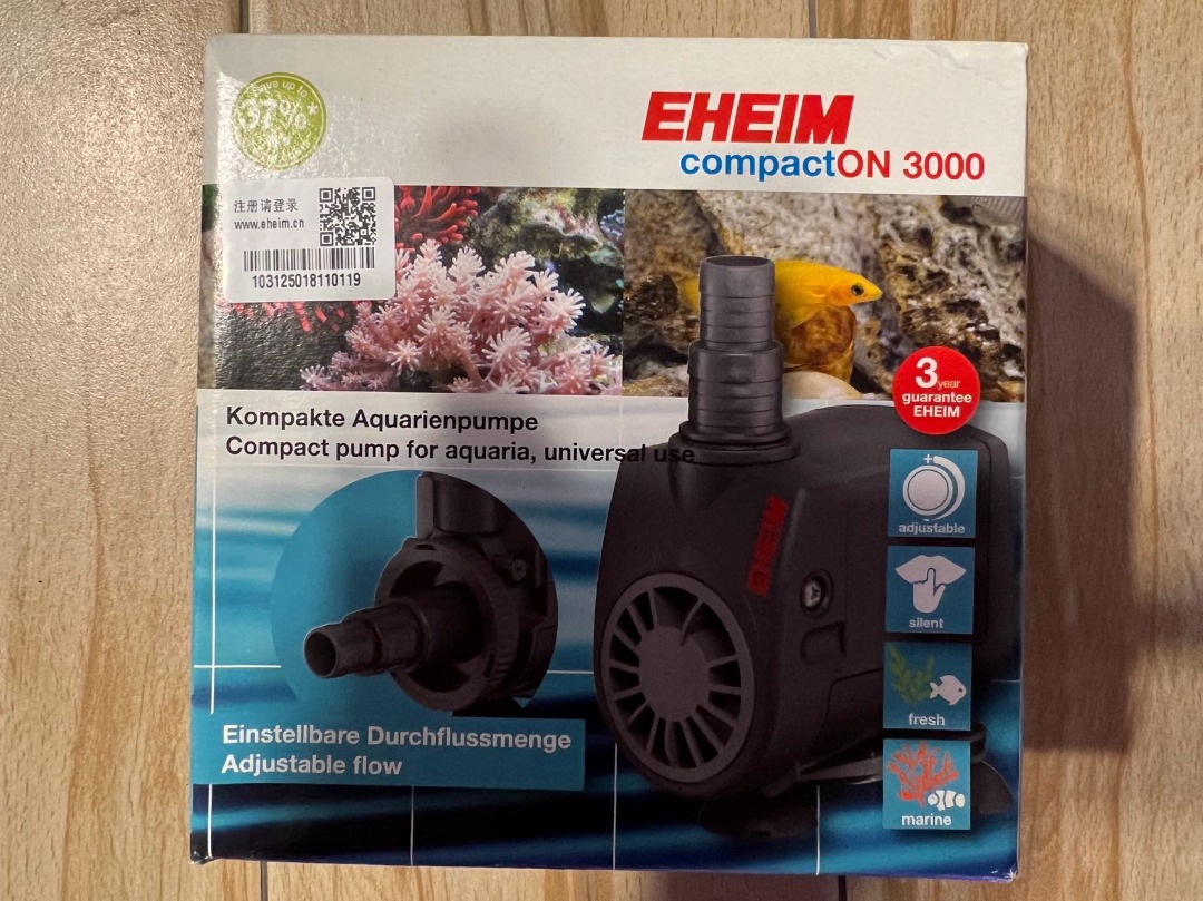 EHEIM compactON 3000 Pump, Pet Supplies, Homes & Other Pet Accessories ...
