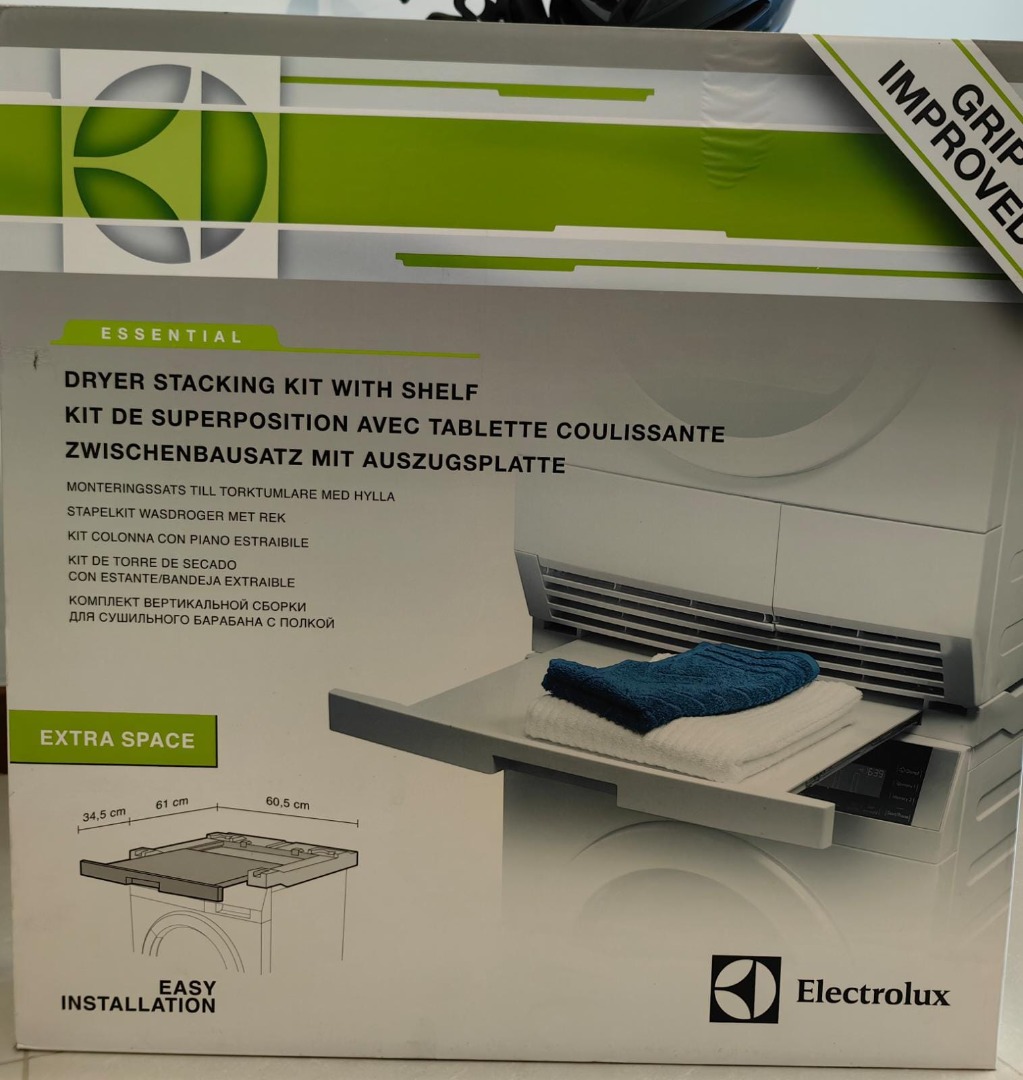 Electrolux Dryer Stacking Kit with Shelf, TV & Home Appliances, Washing ...