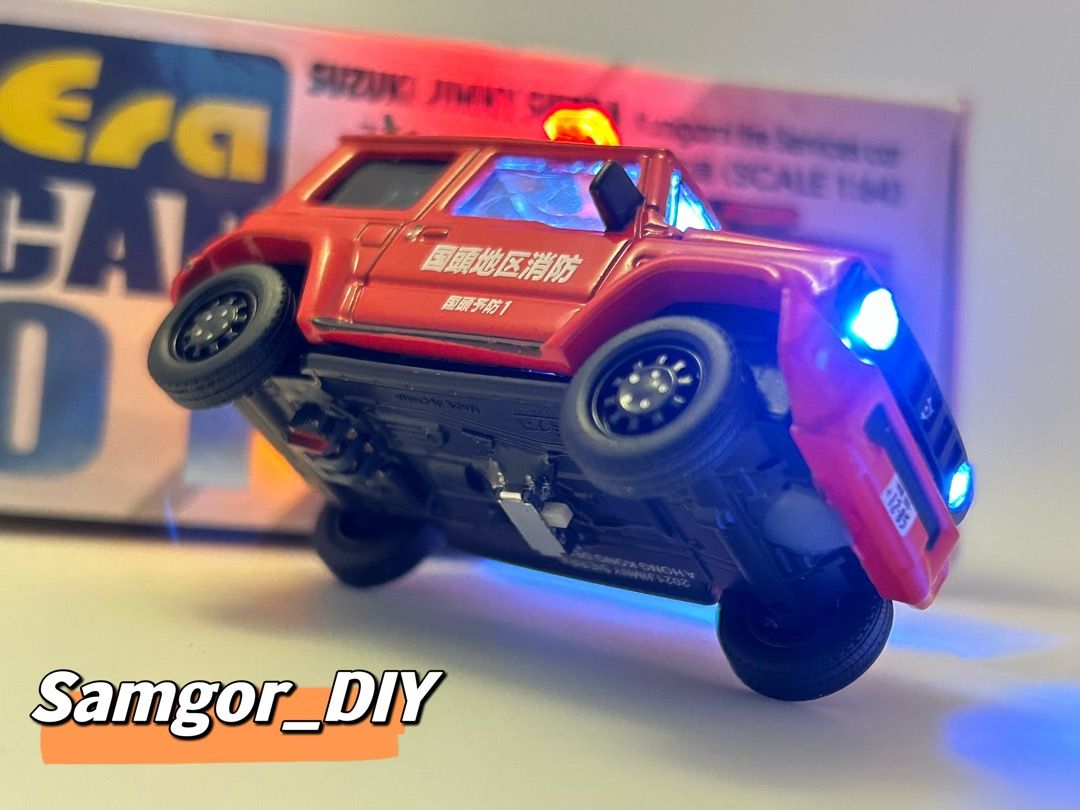 【改裝現貨】Era Car 01 鈴木 Jimny Sierra Kunigami Fire Services Car 國頭地區消～DIY裝燈 ...