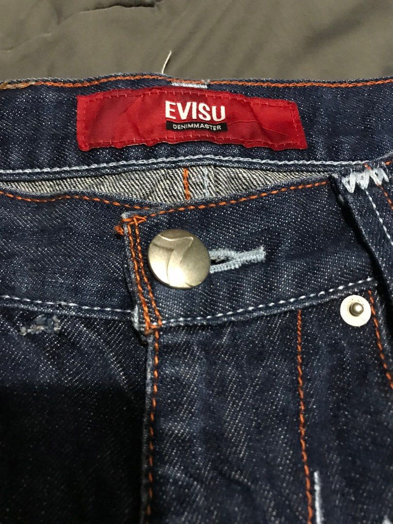 EVISU PANTS, Men's Fashion, Bottoms, Jeans on Carousell