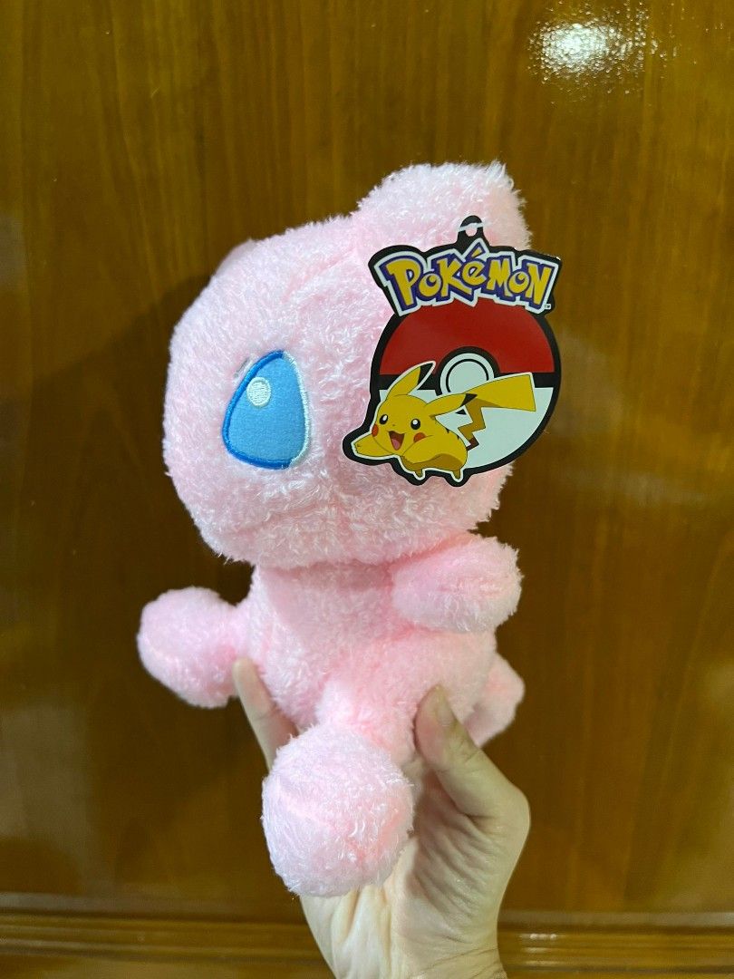 Fluffy Pokemon Mew soft toy plush plushie, Hobbies & Toys, Toys & Games ...