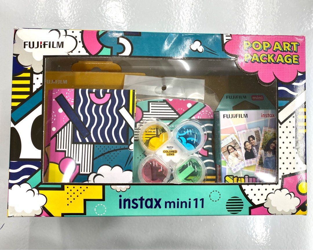 Fujifilm Instax Mini 11 Pop Art Package Brandnew, Photography, Cameras ...