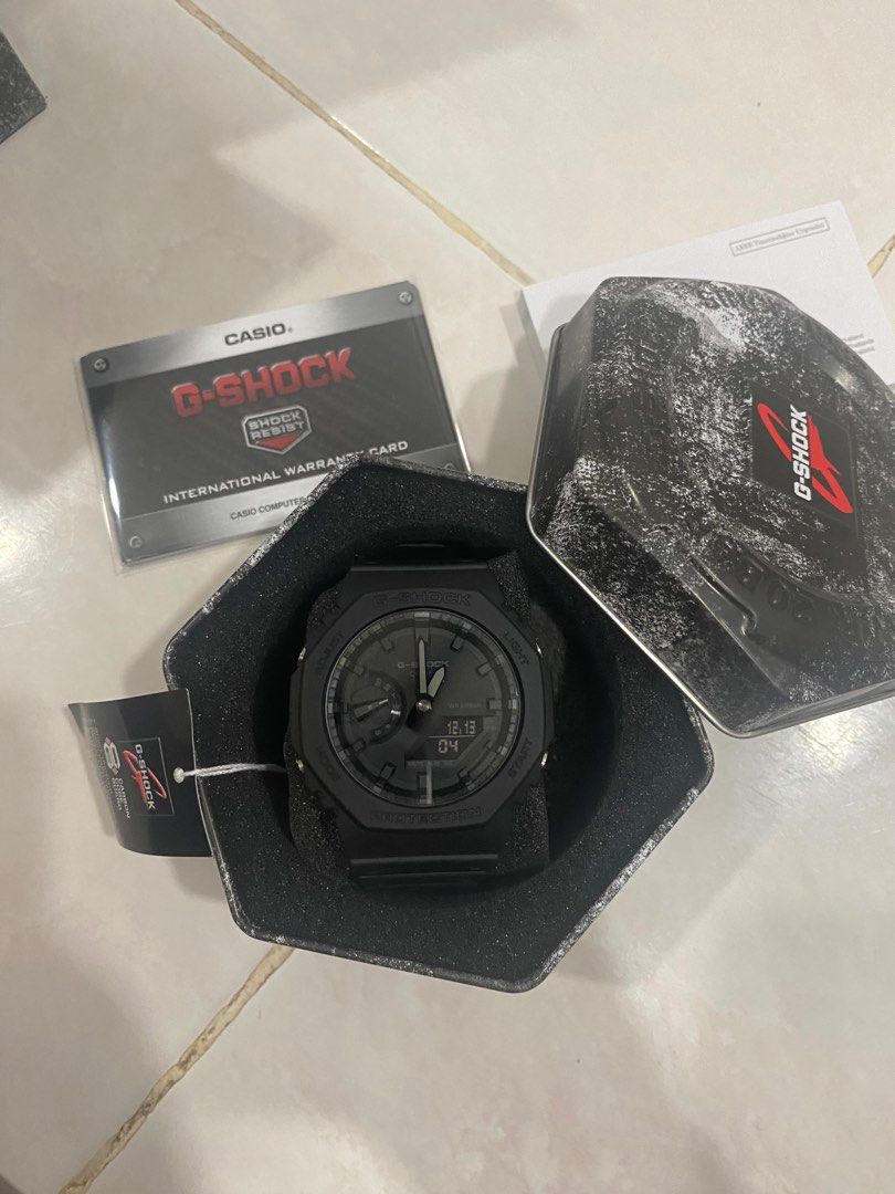 G shock tmj fullblack, Men's Fashion, Watches & Accessories, Watches on ...