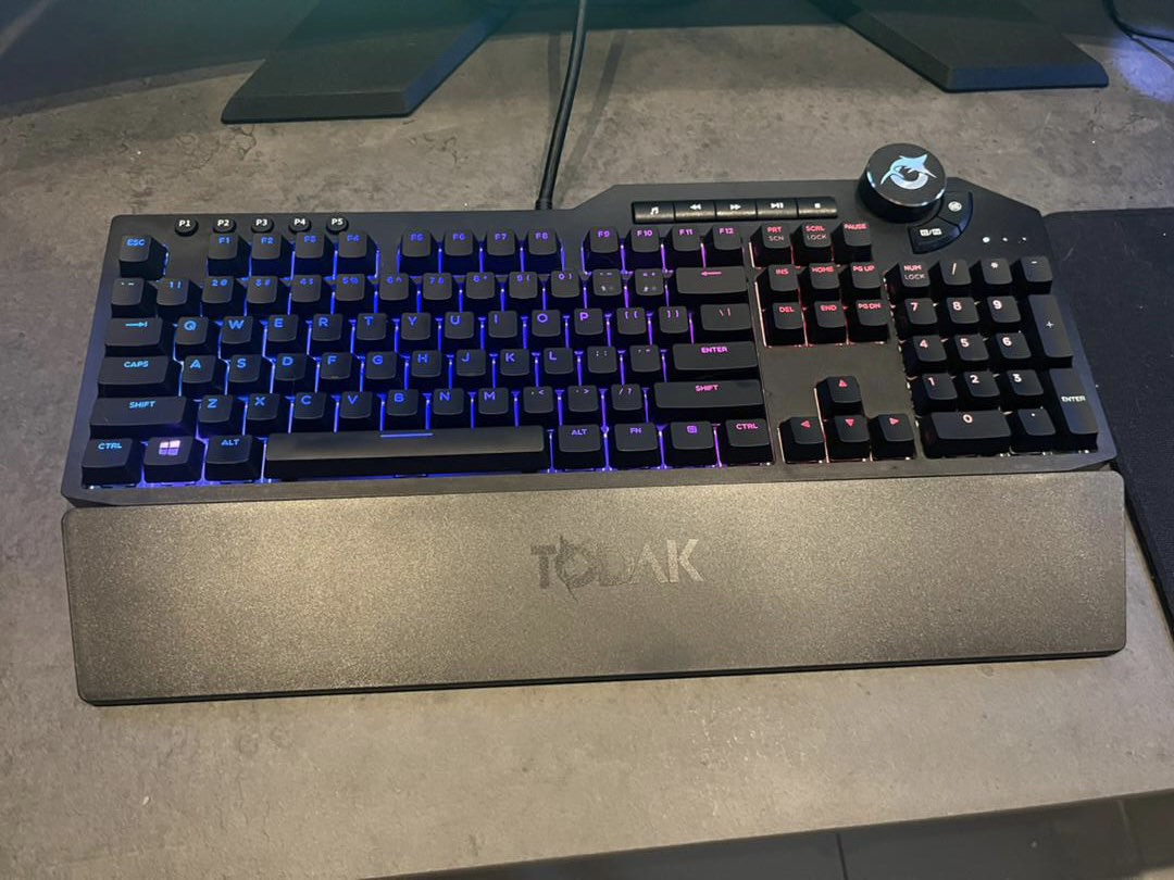 Gaming Mechanical RGB Keyboard Todak Mahawangsa (Black Switch ...
