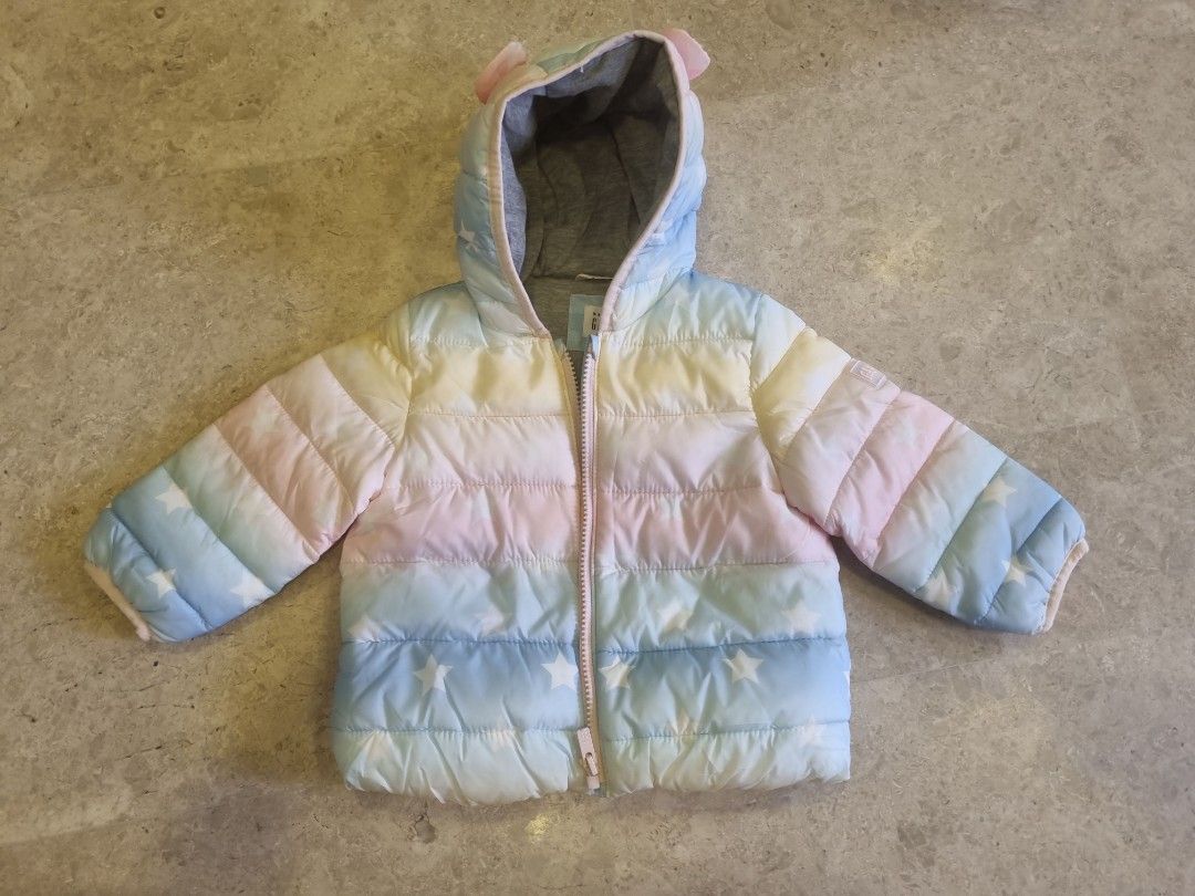 Authentic GAP thick winter jacket, Babies & Kids, Babies & Kids Fashion ...