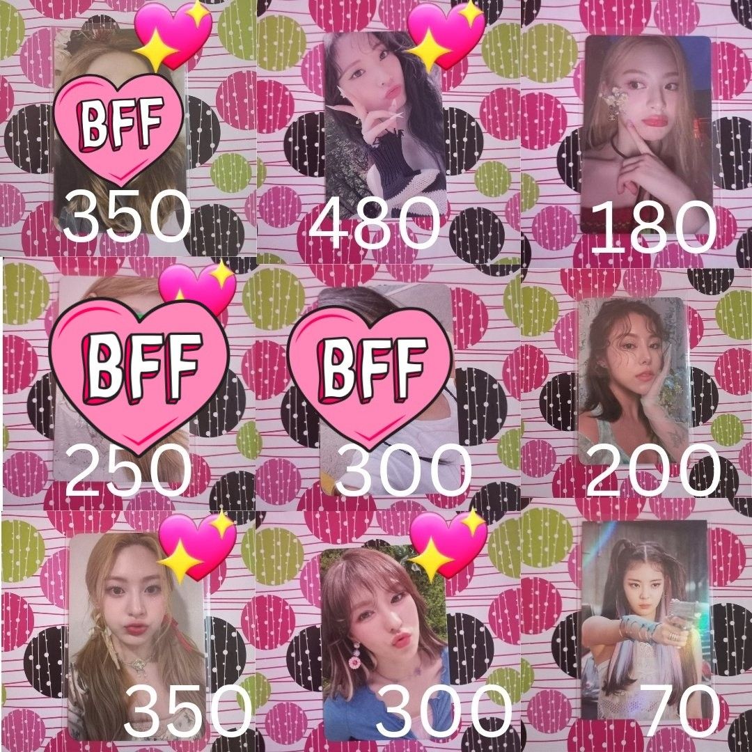 GIRL GROUP ASSORTED PHOTOCARDS, Hobbies & Toys, Memorabilia ...