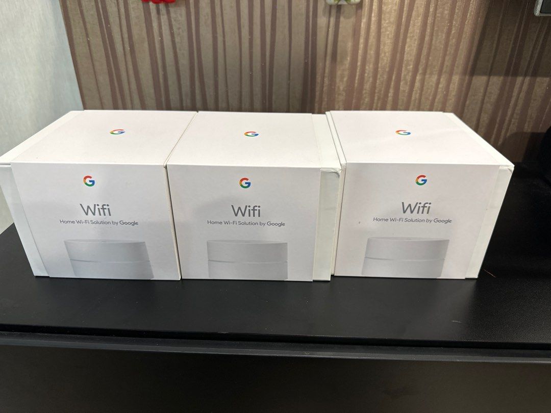 Google wifi mesh router (5 pieces) local set UK PLUG, Computers & Tech ...