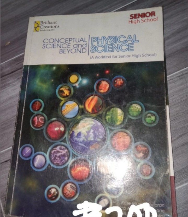 Grade 12- Senior High School (SHS) Physical Science book, Hobbies ...