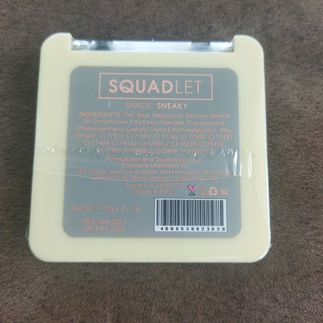 BUNDLE: GRWM Milk Tint Pablo's Latte and Squad Cosmetic Mini Palette ...