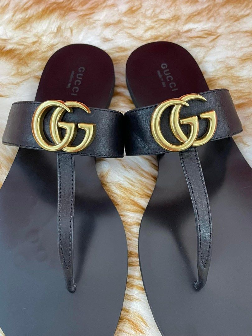 GUCCI SANDALS, Women's Fashion, Footwear, Flats & Sandals on Carousell