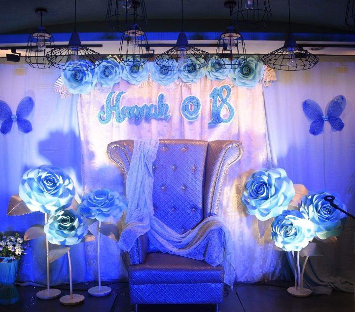 Handcrafted Flower (Rose) Paper - Backdrop design for any occasion ...