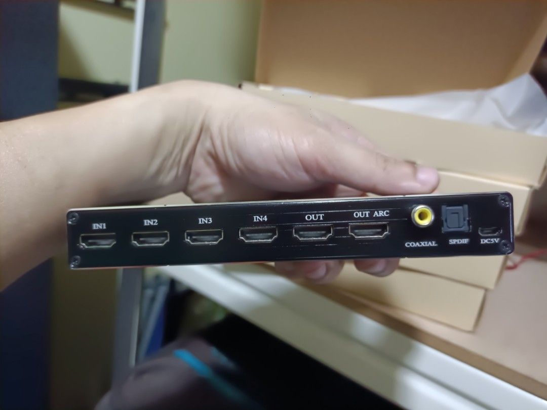 HDMI 4K SWITCHER & Spliter, TV & Home Appliances, TV & Entertainment ...