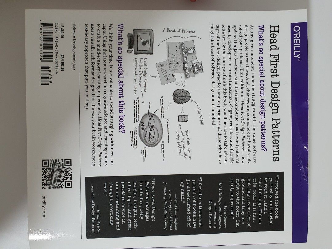 Head First Design Patterns, Hobbies & Toys, Books & Magazines, Fiction ...