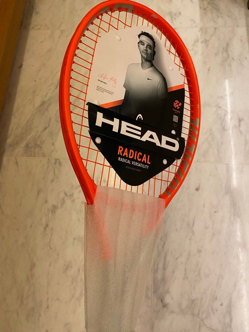 Head Radical MP Tennis Racket, Sports Equipment, Sports & Games, Racket ...