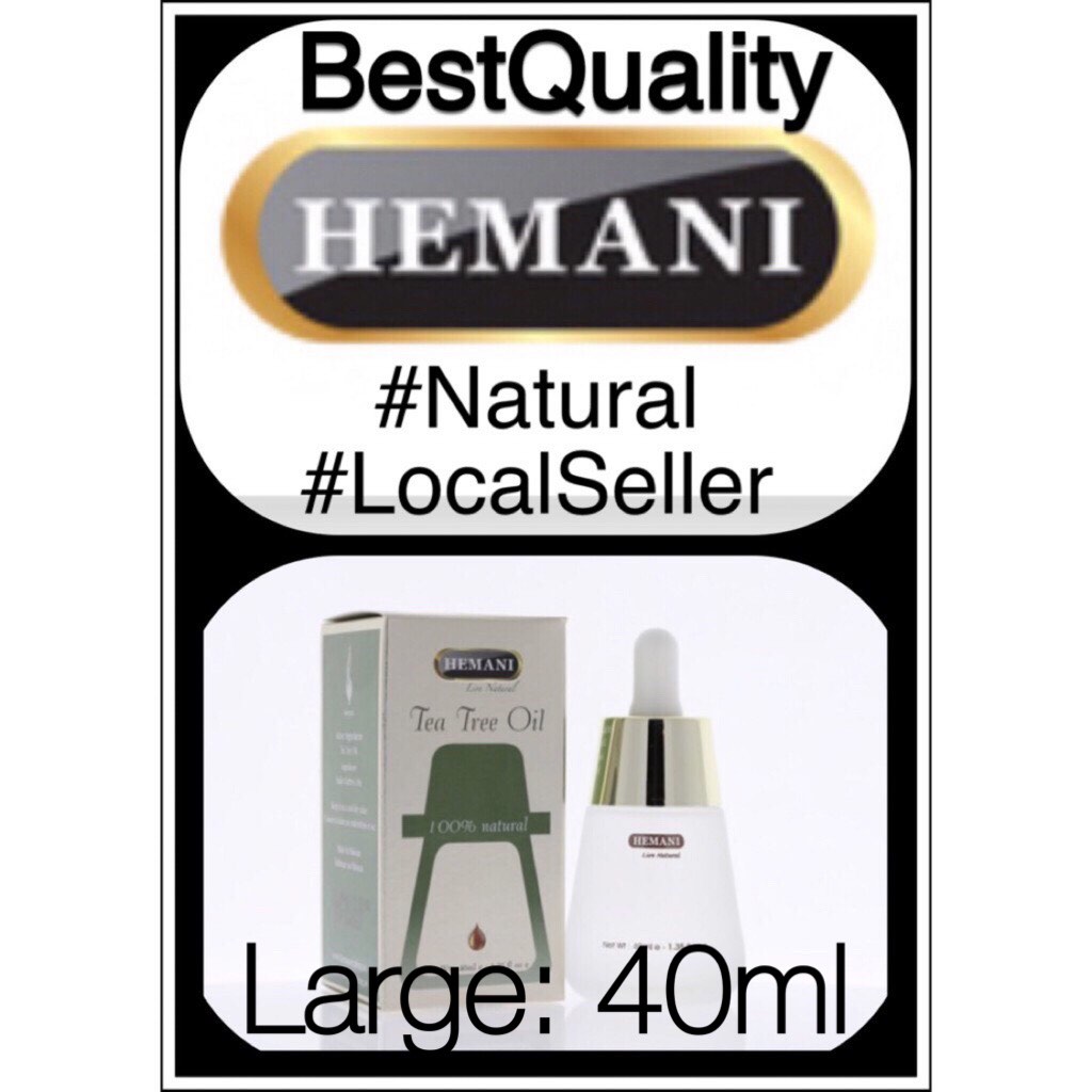 Hemani Tea Tree Oil 40ml, Beauty & Personal Care, Face, Face Care on ...