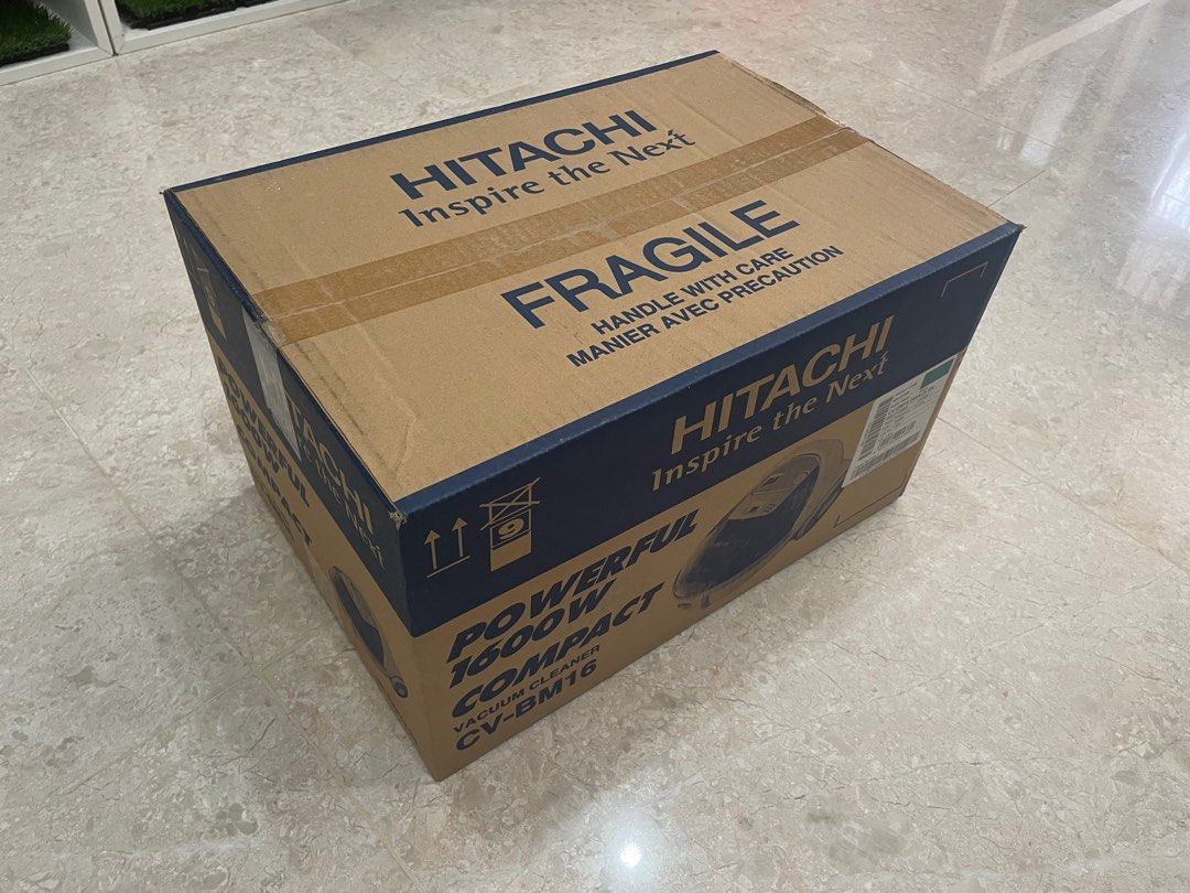 Hitachi Compact Vacuum Cleaner CV-BM16, TV & Home Appliances, Vacuum ...