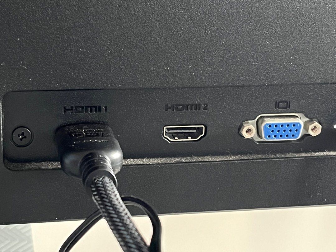 HP 27es 27" inch FHD IPS Monitor 2x HDMI Ports 1x VGA port, Computers ...