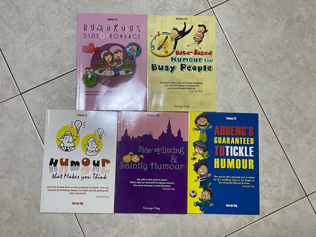 Humour Books by George Ong, Hobbies & Toys, Books & Magazines, Fiction ...