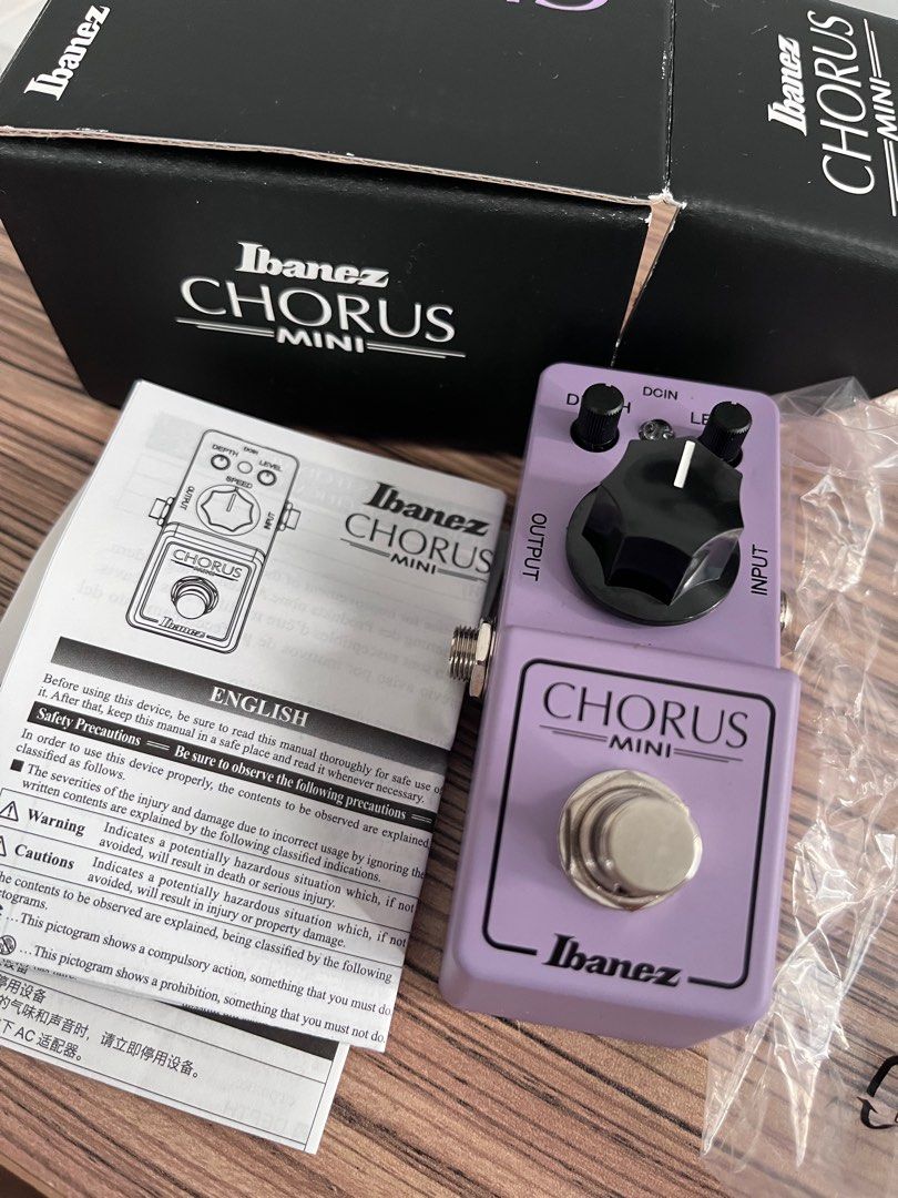 Ibanez Mini Chorus Japan, Hobbies & Toys, Music & Media, Musical ...