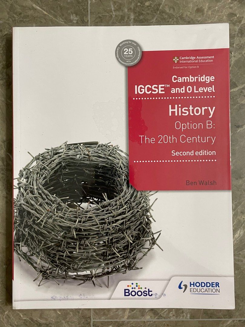 Igcse And O Level History Option B The 20th Century 2nd Edition