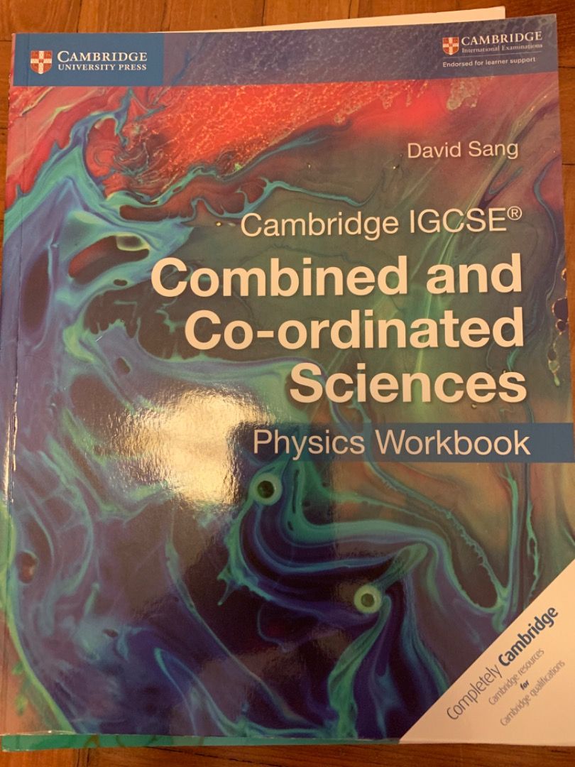 Igcse Cambridge Coordinated Sciences Physics Workbook Hobbies And Toys