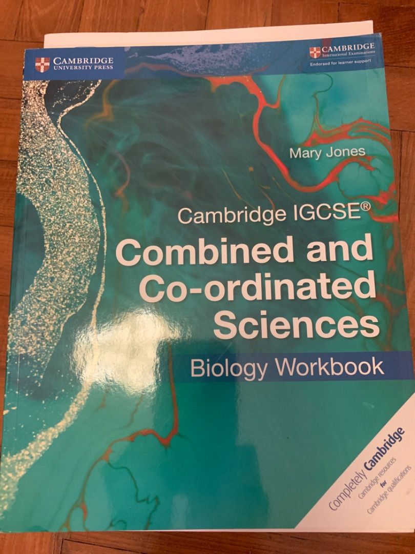 Igcse Cambridge Coordinated Sciences Biology Workbook Hobbies And Toys Stationery And Craft