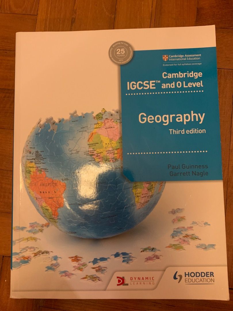 IGCSE Cambridge Geography Textbook, Hobbies & Toys, Stationery & Craft ...